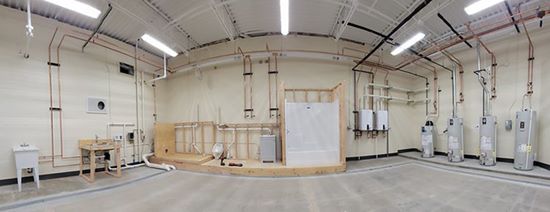IWSH Completes New Plumbing Training Facility at Navajo Technical ...